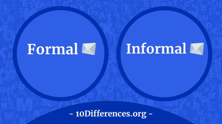 Diferencia entre carta formal e informal - Ieb Barceloneta